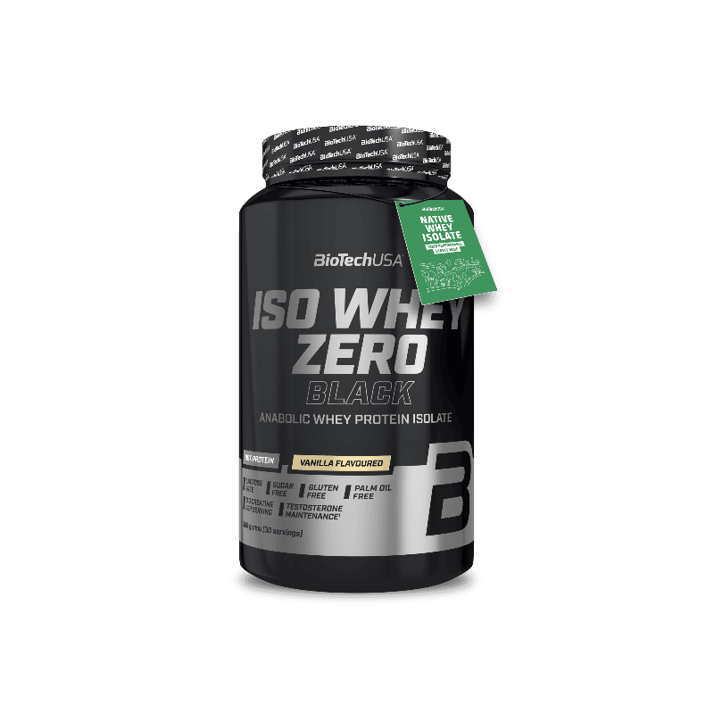 Iso Whey Zero Black - Tanutrition Arôme Vanille Conditionnement 908 g
